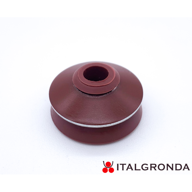 RONDELLA BATZ Ø25 Acc. ROSSO SIENA C/GUARNIZ. EPDM