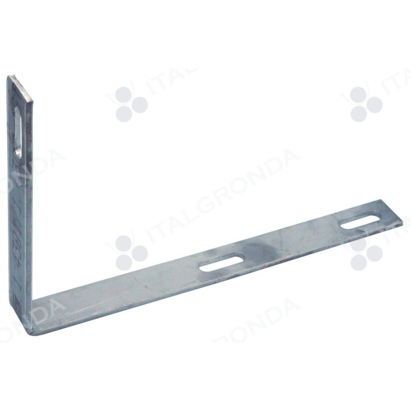 STAFFA INOX X FISSAGGIO FOTOVOLTAICO A ’L’ H.150 PIANA