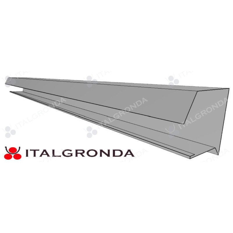 SCOSSALINA LATERALE PER PANNELLO in Lamiera Preverniciata per pannelli.