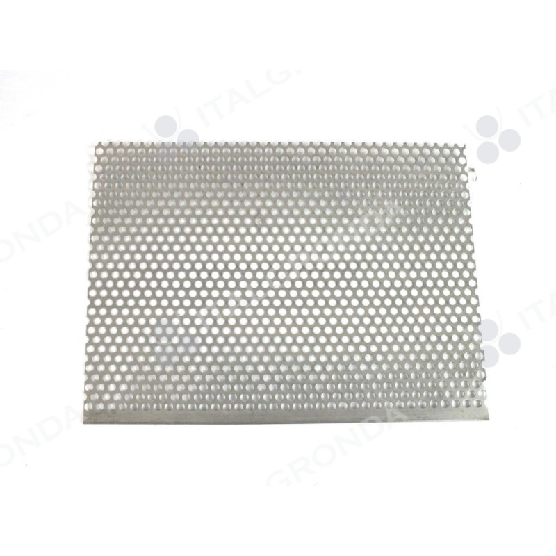 LAMIERA TRAFORATA INOX SV 1000 con fori Ø 5 passo 7mm
